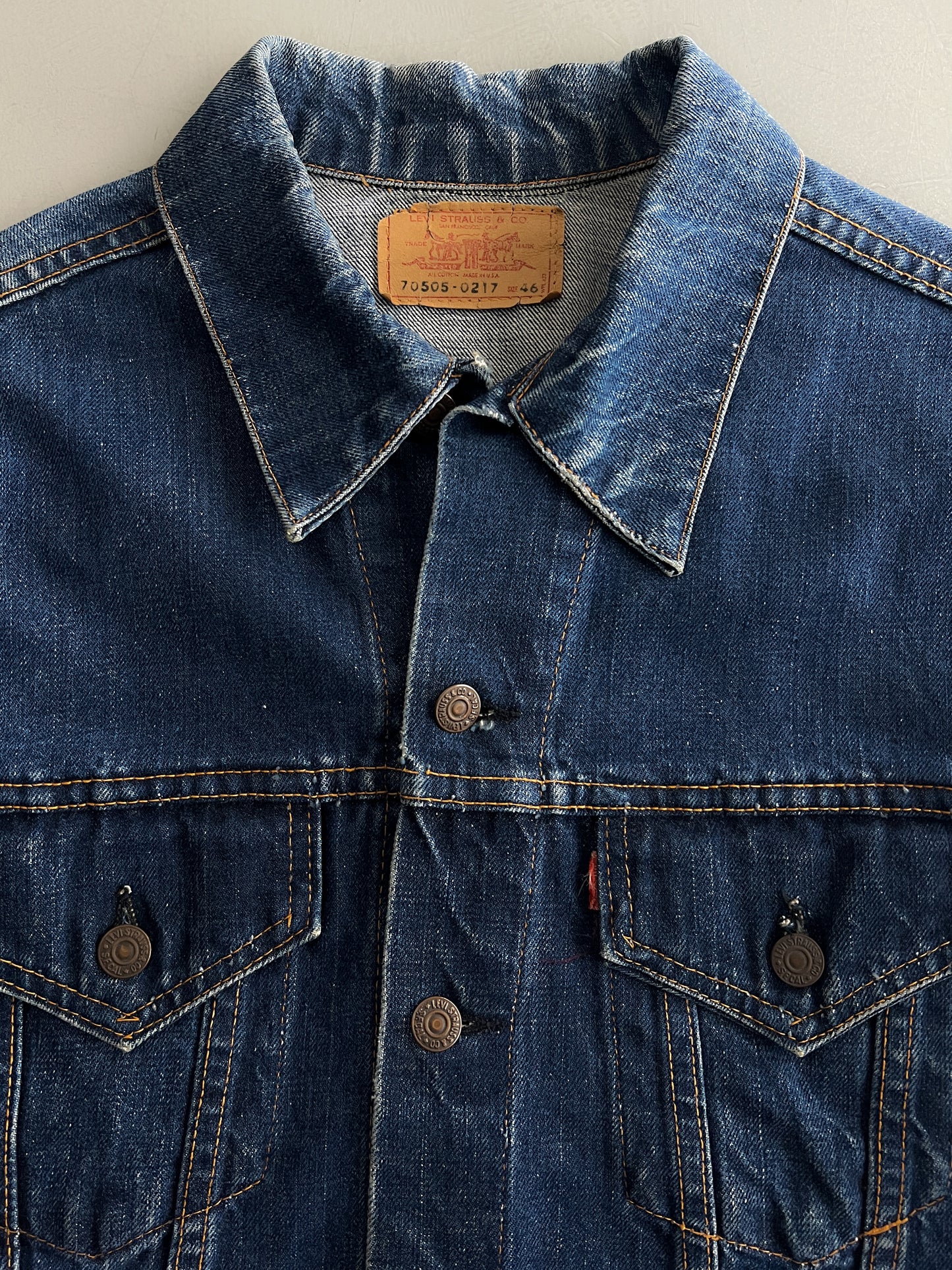1960s Levis 70505 Big E Type III Denim Jacket [L] – The Wilde Merchant