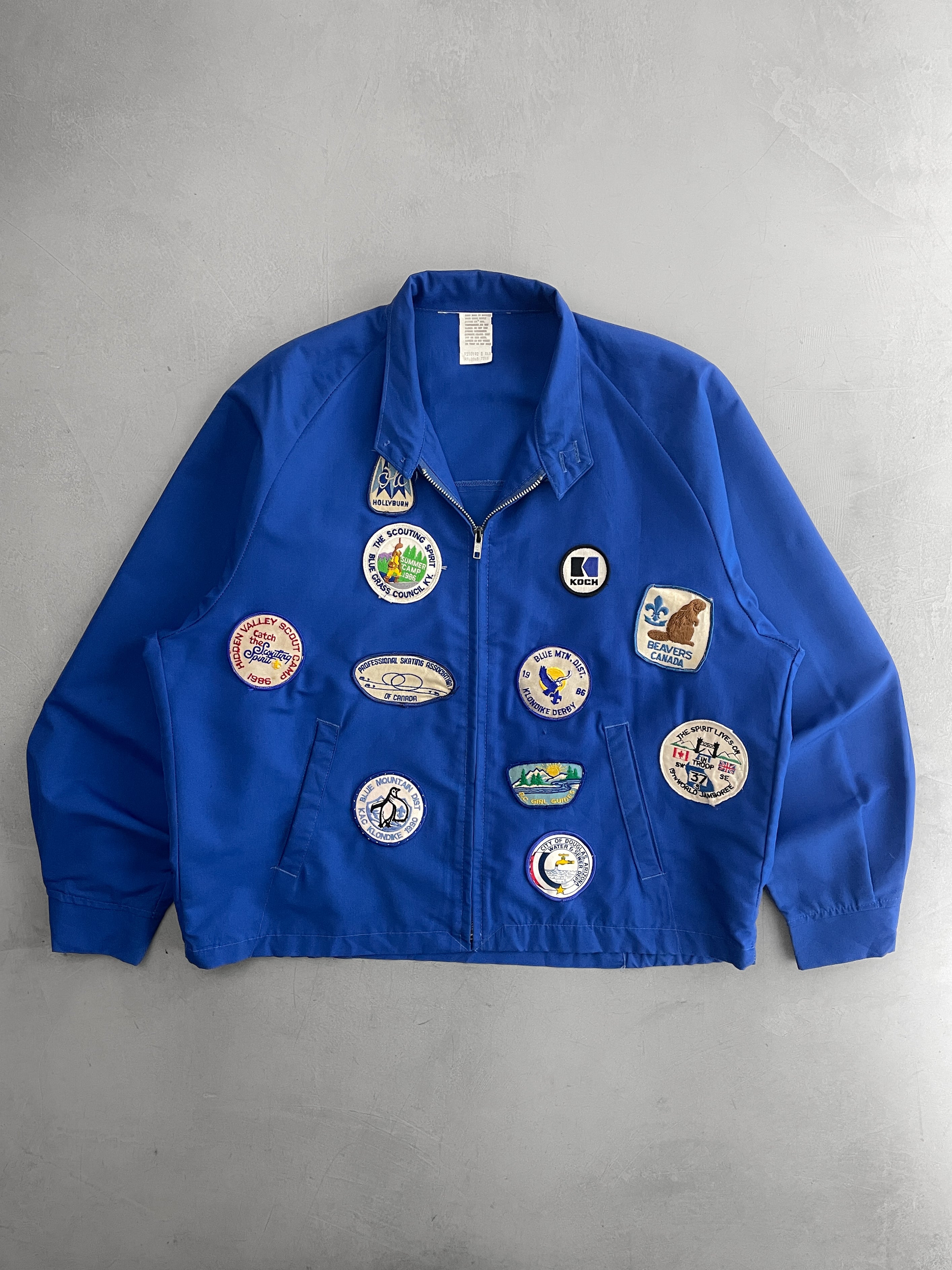Patched Harrington Jacket [L] – The Wilde Merchant